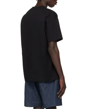Givenchy Logo Embossed Crewneck T-shirt