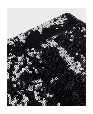 Celine Embroidered Sequined Cycling Shorts