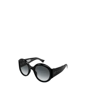 Gucci Round Frame Sunglasses - Black