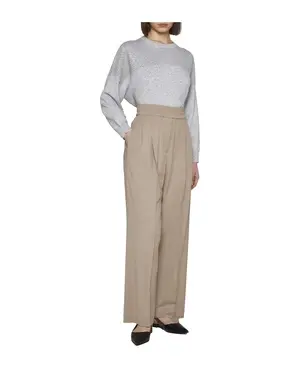Brunello Cucinelli Sequin Embellished Crewneck Sweater