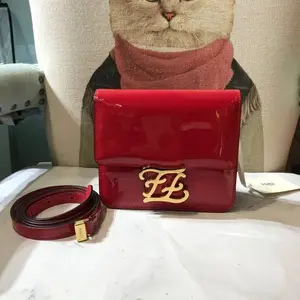 Fendi Karligraphy Shoulder Bag