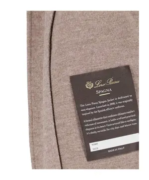Loro Piana Button-up Coat With Stand Collar