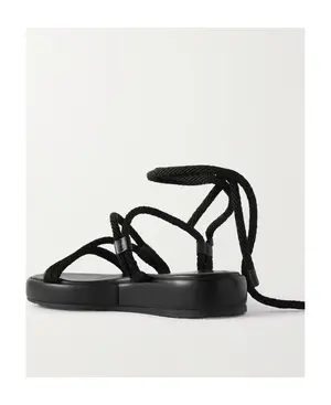GIANVITO ROSSI Rope Strap Sandals