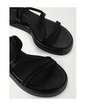 GIANVITO ROSSI Rope Strap Sandals