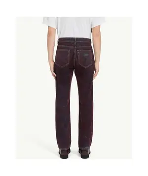 MAISON MARGIELA Straight Leg Faded Jeans