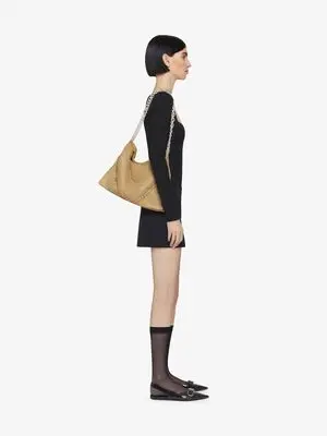 Givenchy Voyou Medium Chain Shoulder Bag - Hazel