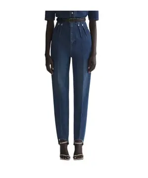 MUGLER Pleated Jeans