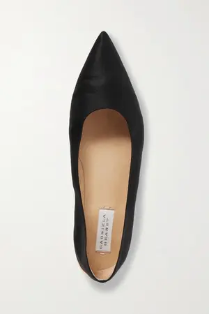 Gabriela Hearst Pointed Ballet Flats - Black