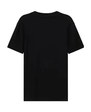 Giorgio Armani Stretch Short-sleeved Jersey Polo Shirt - Black