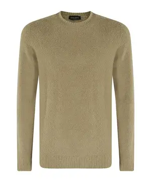 ROBERTO COLLINA Crewneck Knitwear - Brown