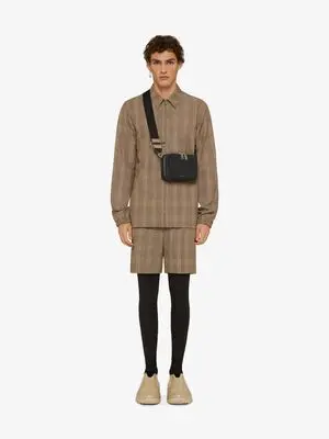 Givenchy Prince Of Wales Pattern Bermuda Shorts