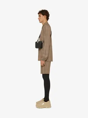 Givenchy Prince Of Wales Pattern Bermuda Shorts