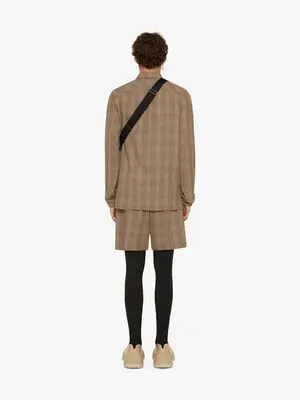 Givenchy Prince Of Wales Pattern Bermuda Shorts