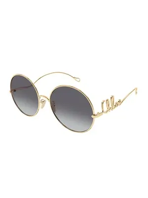 Chloé Round Frame Sunglasses - Gray
