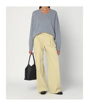 AMI Paris Wide Leg Trousers