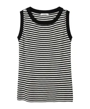 Max Mara Sleeveless Striped Vest