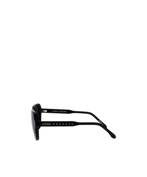 Isabel Marant Étoile Square Frame Sunglasses - Black
