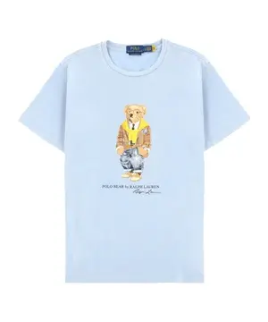 Polo Ralph Lauren Bear-printed Crewneck T-shirt