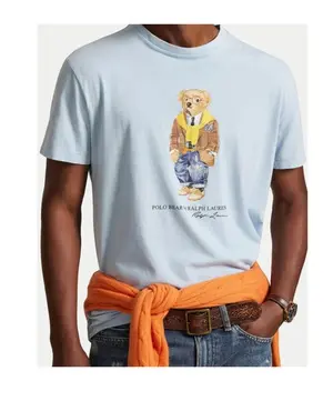 Polo Ralph Lauren Bear-printed Crewneck T-shirt