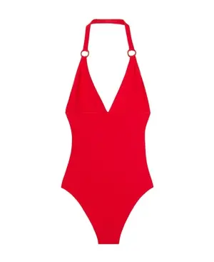 Loro Piana One-piece Swimsuit With Life Buoy Detail - Red