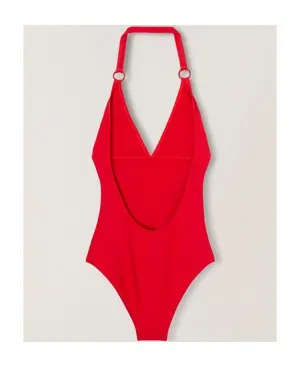 Loro Piana One-piece Swimsuit With Life Buoy Detail - Red