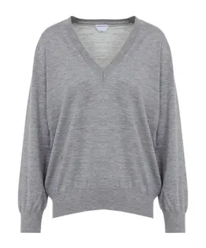 Bottega Veneta V-neck Fine Knit Jumper