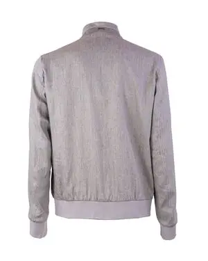 Herno High-neck Zip-up Bomber Jacket