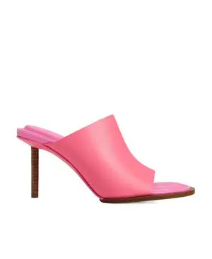 Jacquemus Asymmetrical Geometric Mules