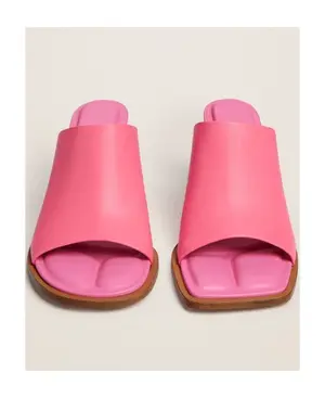 Jacquemus Asymmetrical Geometric Mules