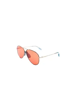 Kenzo Aviator Sunglasses With Logo Detail - Pink