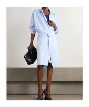 Dries Van Noten Belted Shirt Dress