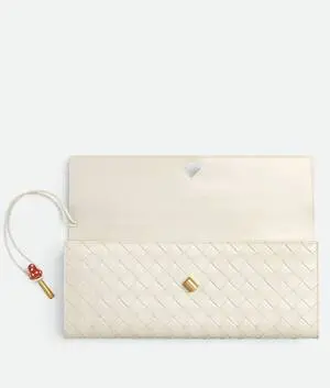 Bottega Veneta Andiamo Clutch - Nude