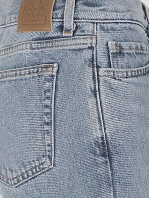 TOTEME Straight Leg Jeans - Light Blue