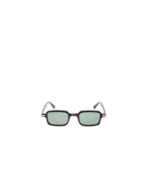Cartier Rectangle Frame Sunglasses - Green