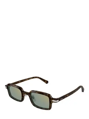 Cartier Rectangle Frame Sunglasses