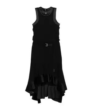 Sacai Belted Dresses