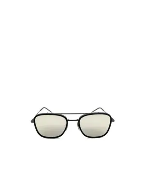 Thom Browne Silver Tone Eyewear For Men