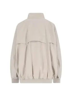 Miu Miu Logo-detailed Zipped Jacket