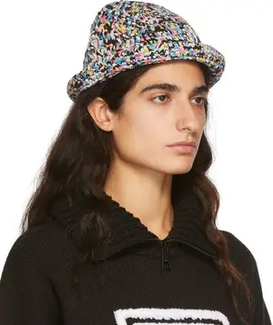 We11Done Logo Knitted Fisherman Hat
