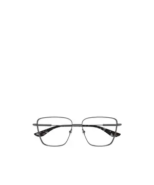 Alexander McQueen Square Frame Glasses - Black