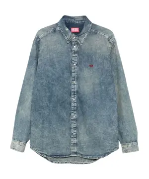DIESEL® D-simply Denim Shirt - Gray