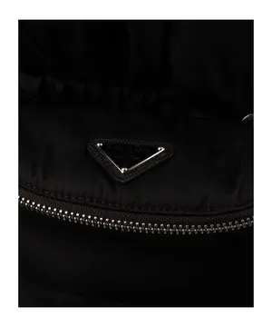 Prada Belted Hooded Down Jacket