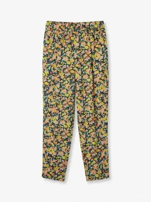 Max Mara Floral Pattern Casual Pants
