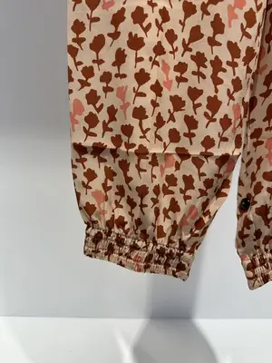 Max Mara Printed Elastic Waist Trousers - Brown