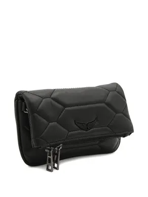 Zadig&Voltaire Quilted Strap-chain Shoulder Bag - Black