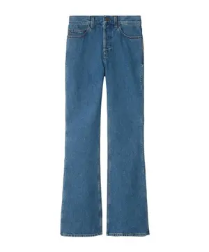 Burberry High Waist Bootcut Jeans