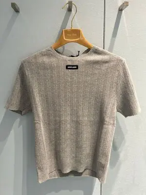 Miu Miu Openwork Cotton Knit Jumper