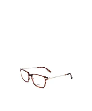 Zegna Rectangle Frame Eyeglasses