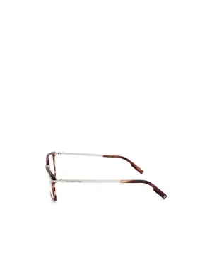 Zegna Rectangle Frame Eyeglasses