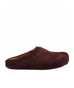Marni Fussbett Sabot Slip-on Mules - Black